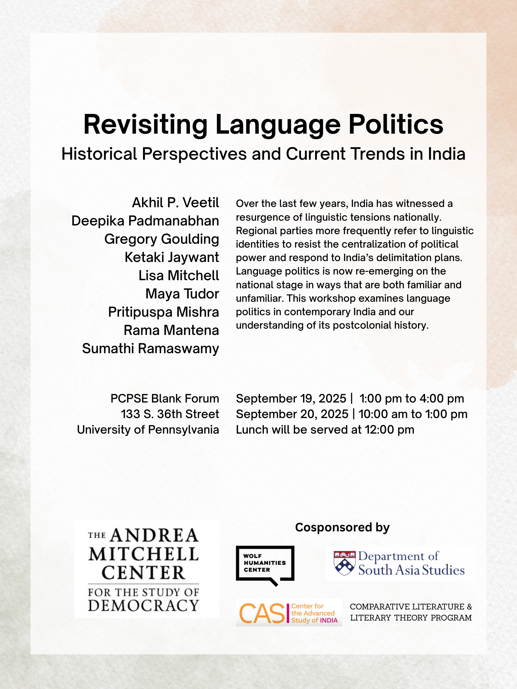 Revisiting Language Politics: Historical Perspectives and Current ...